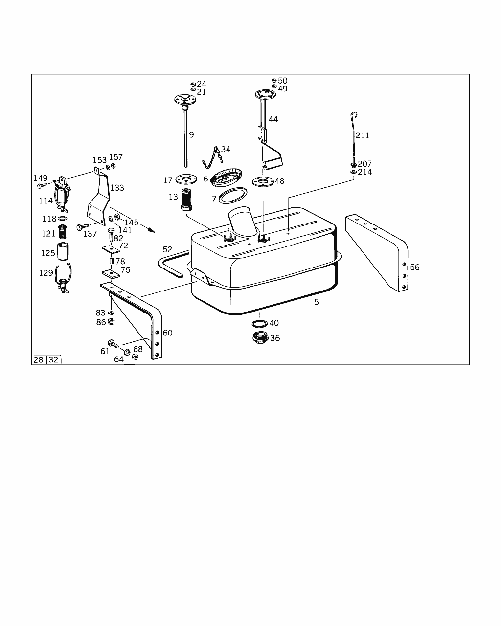 Kraftstoffvorfilter Halteblech am Tank 406 - Unimog-Community