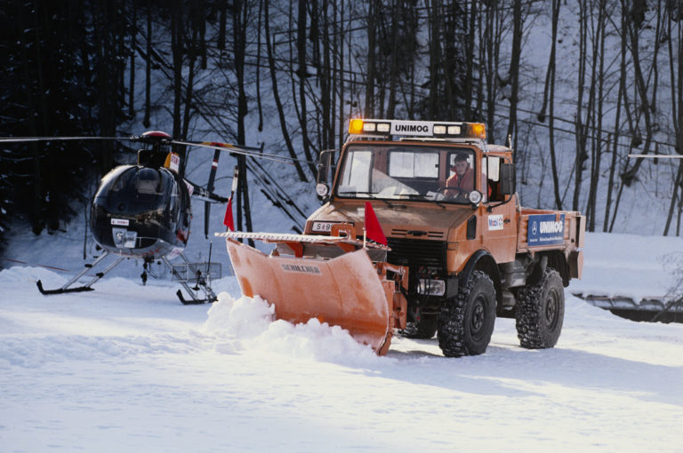Unimog im Winterdienst - Unimog-Community.de
