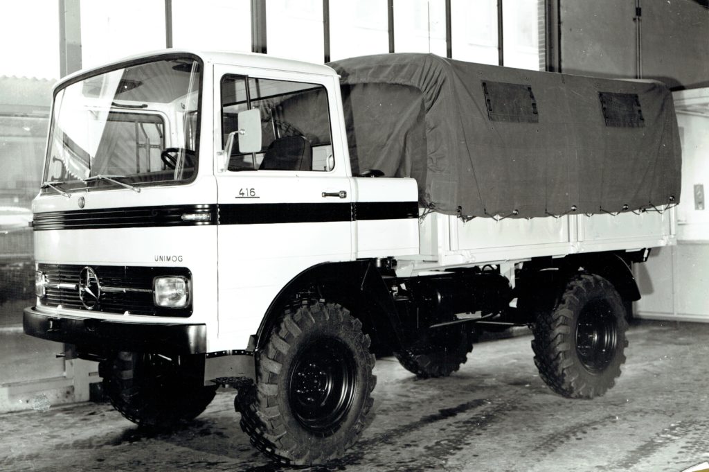 Introduced 50 years ago: Unimog with truck cab - Unimog-Community.de